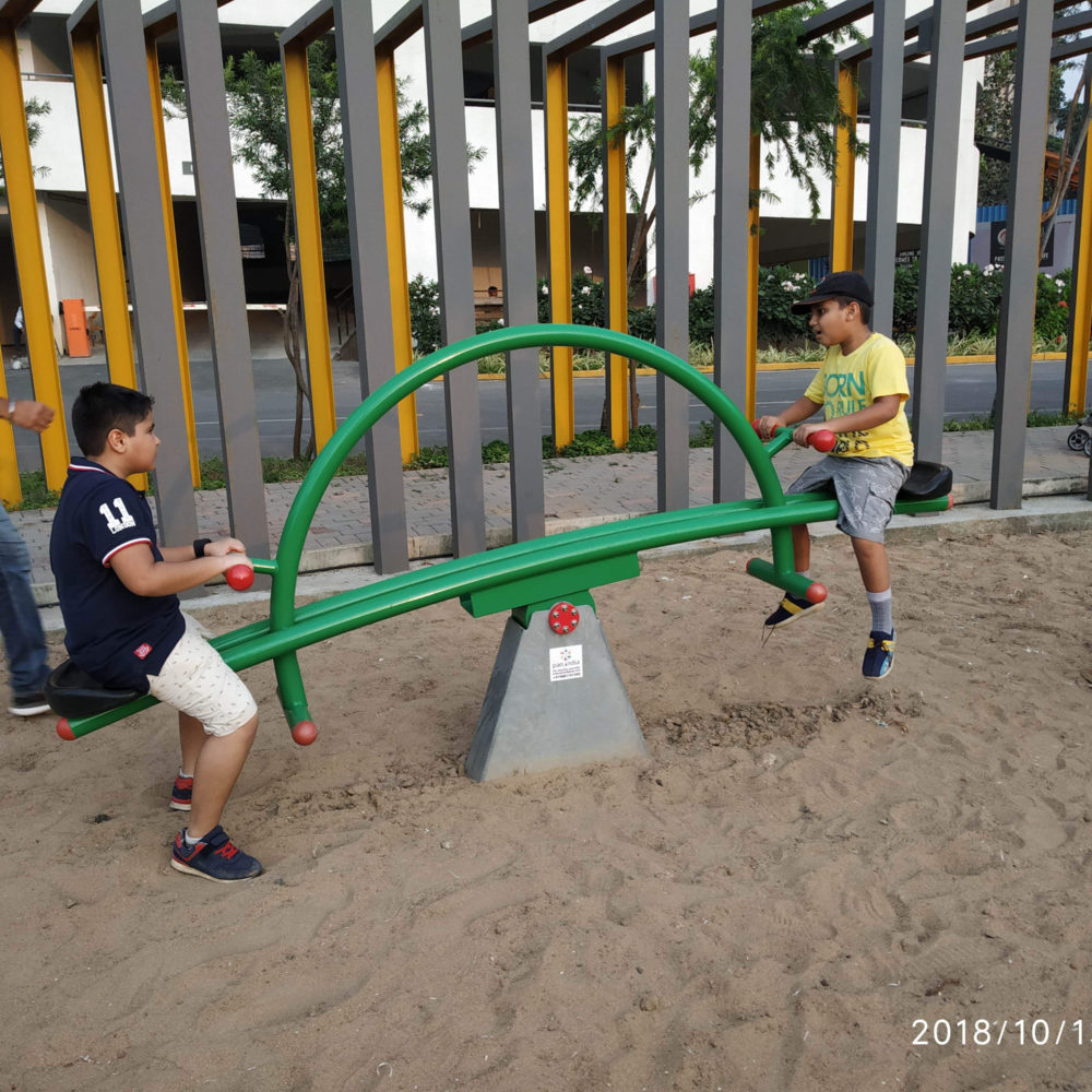 Small Metal Seesaw: UK Manufactured: Sutcliffe Play - Sutcliffe Play