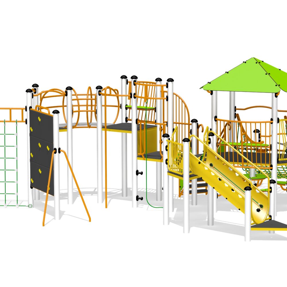 Inclusive Playground Climbing Frame - Sutcliffe Play